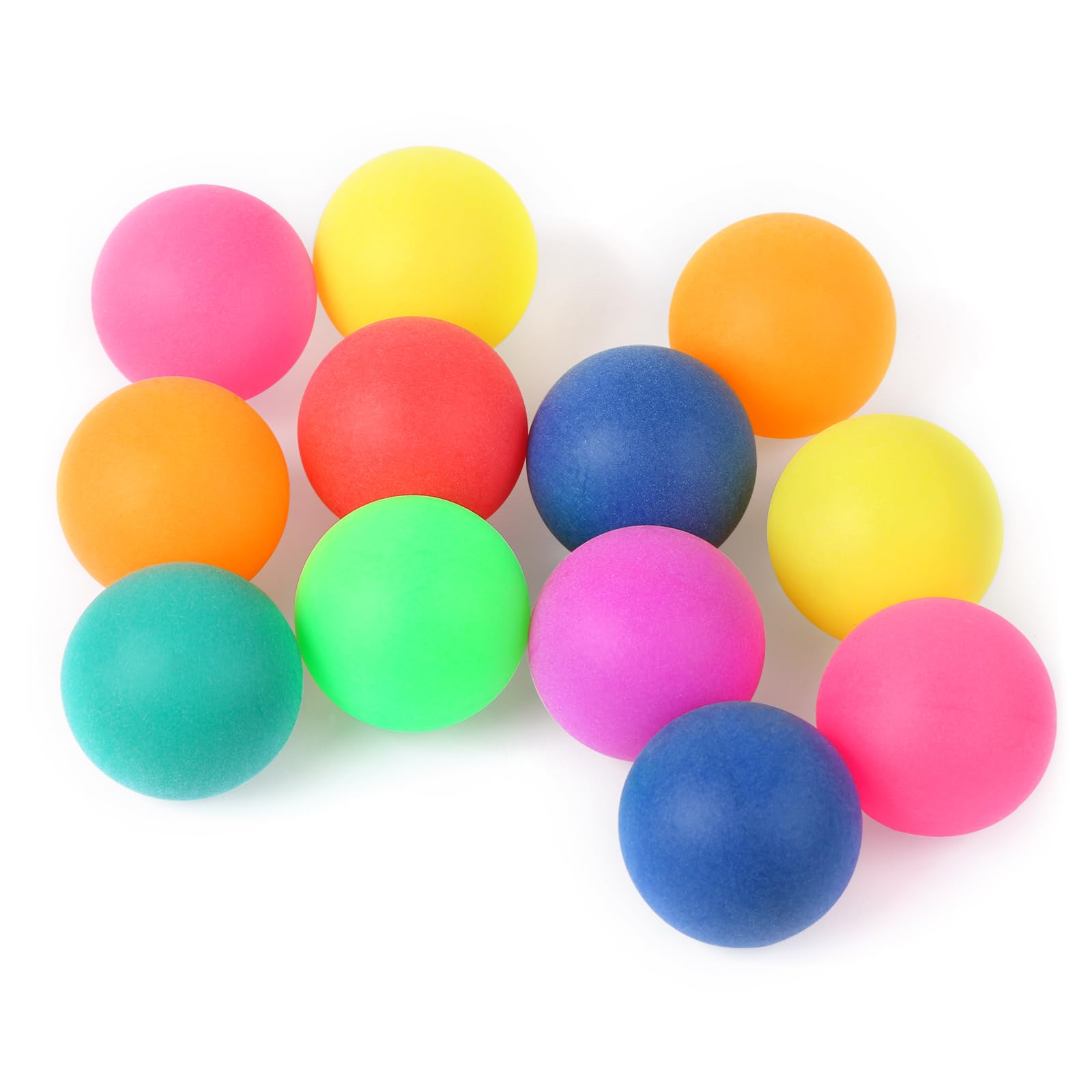 Mua MIDELONG 12 Pack Colored Ping Pong Balls, 40mm Entertainment Table ...