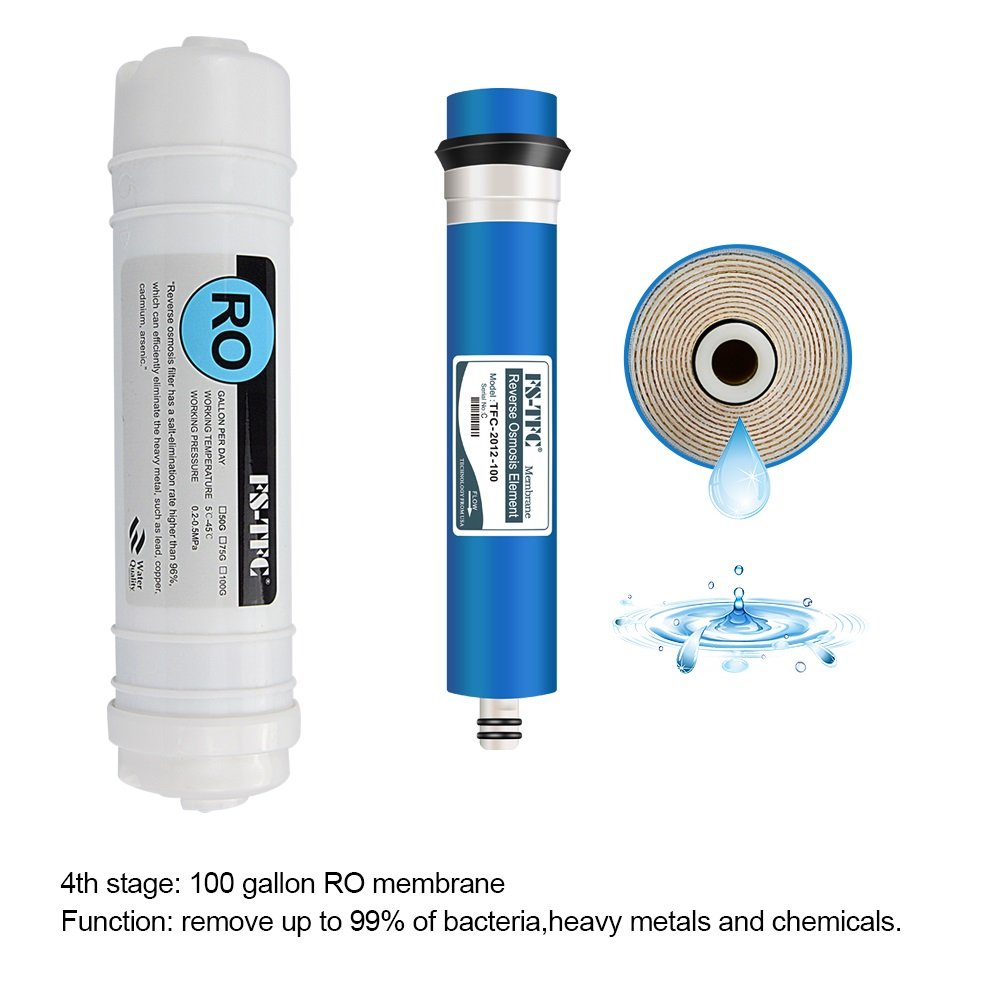 Mua FS-TFC Reverse Osmosis Water Filtration System FS-RO-100G-A 1-Year ...
