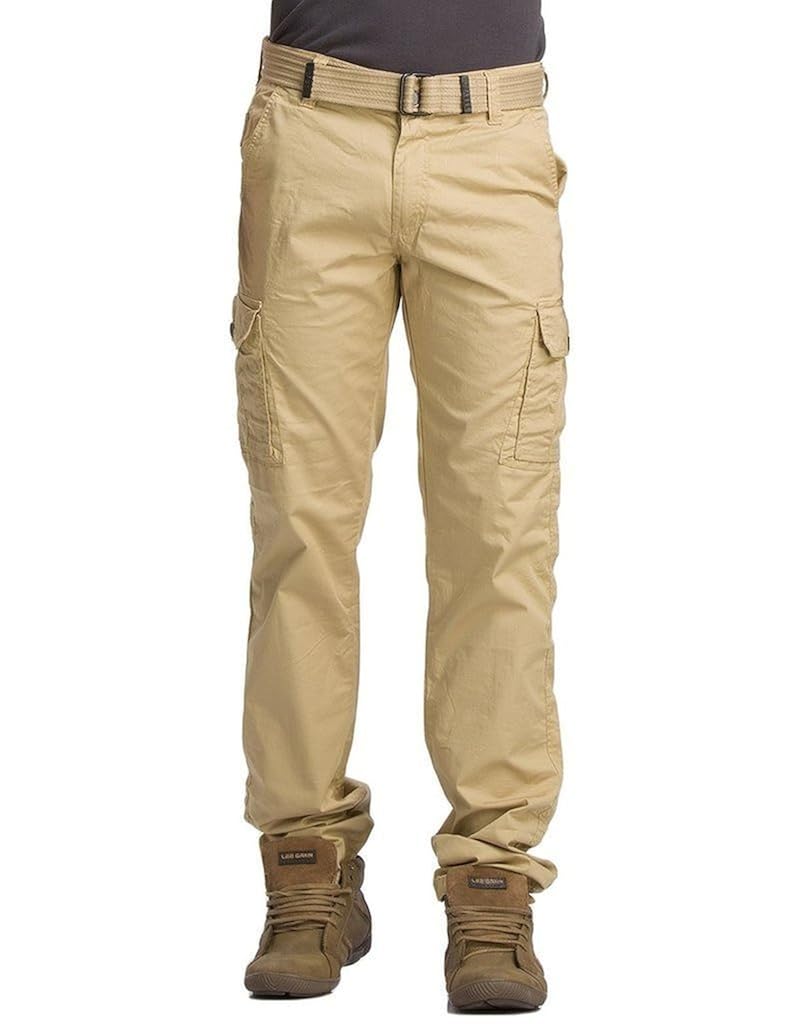 Buy Verticals Stylish and Trendy Khakhi Color Cargo Pants for Men ...