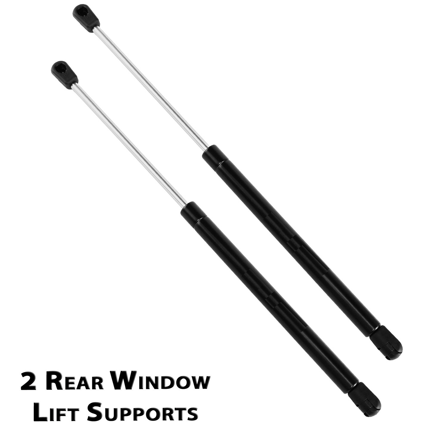 Amazon.com: 2 Pcs Rear Window Glass Lift Supports Struts Gas Springs ...