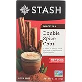Amazon.com : Stash Tea Double Spice Chai Black Tea, 6 Boxes With 18 Tea ...