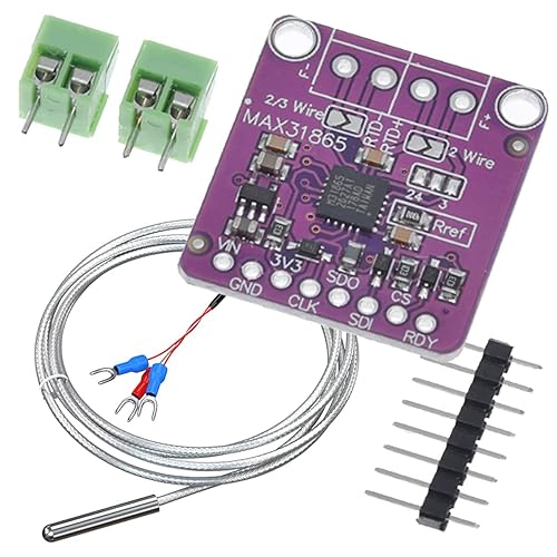 MAX31865 PT100 to PT1000 RTD-to-Digital Converter Board 3.3V/5V ...