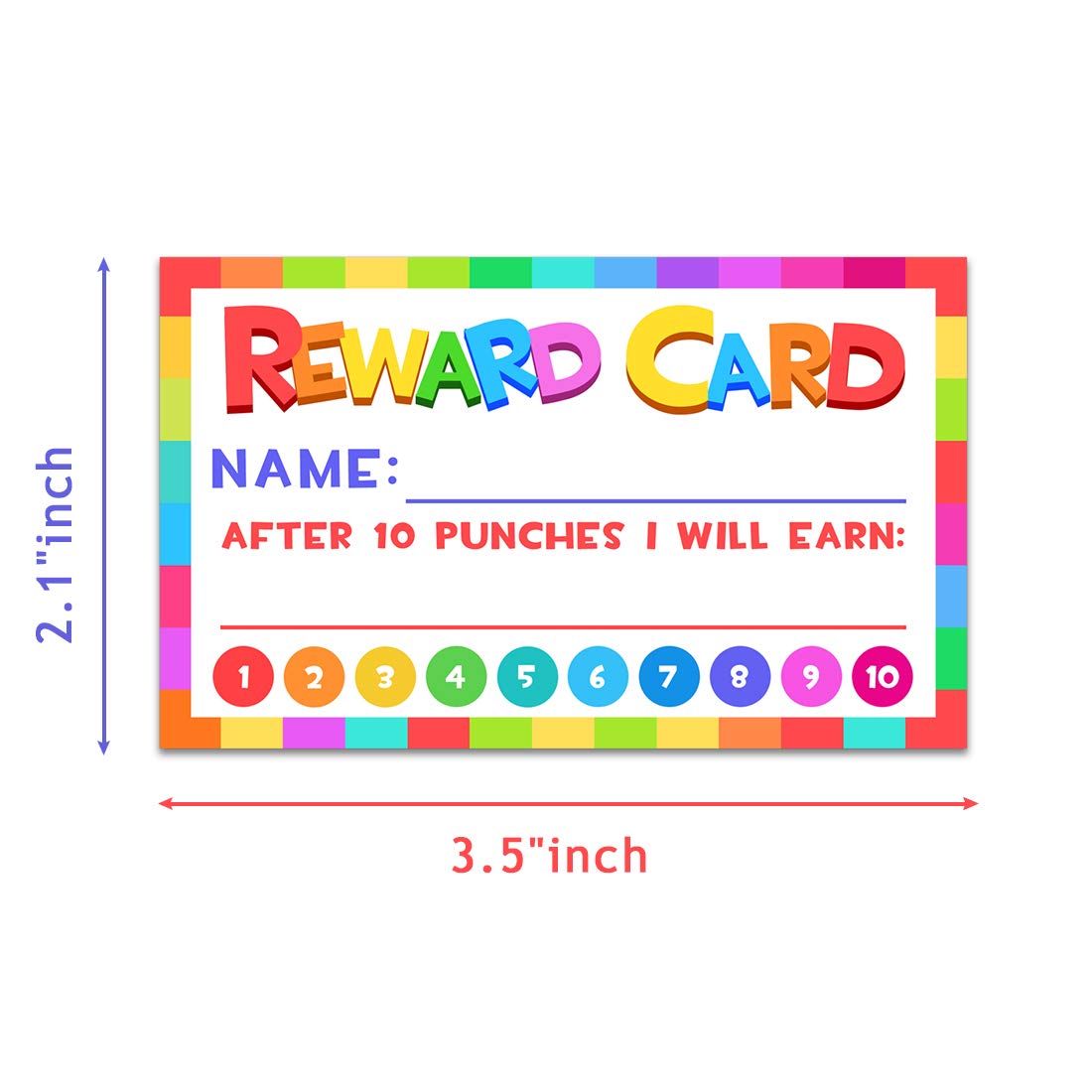 Mua Yangmics Direct Punch Cards for Classroom, 208 Pack Kids Behavior ...