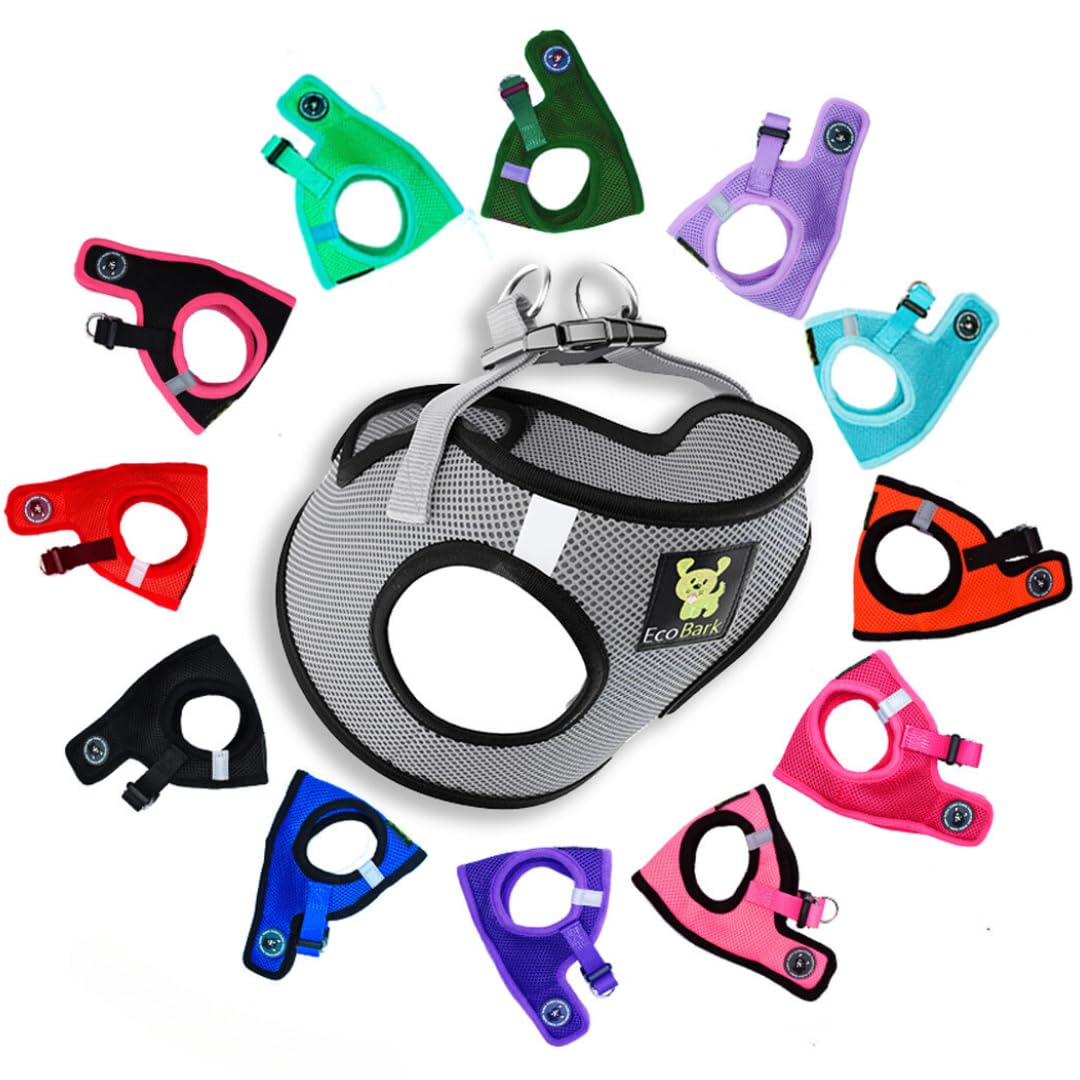 EcoBark Step in Dog Harness - Eco-Friendly Teacup Dog Harnesses for XXS ...