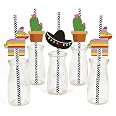 Amazon.com: Big Dot of Happiness Let's Fiesta - Paper Straw Decor ...