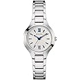 Amazon.com: Bulova Classic Quartz Ladies Watch, Stainless Steel , Two ...