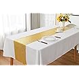 Amazon.com: WENSINL Gold Table Runner - Pack of 10 Sequin Table Runners 12 x 108 Inches Long for ...