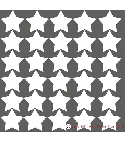 White Star Stickers Large