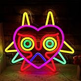 Amazon.com: GGK Majora's Mask LED Sign LoZ Neon Sign for Room Wall ...