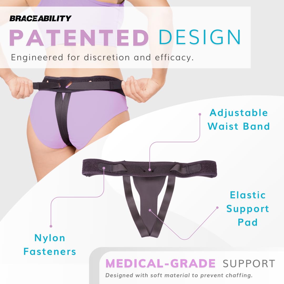 Mua BraceAbility The Pelvic Pro Patented Prolapse Uterus Support Belt Girdle for Women’s ...