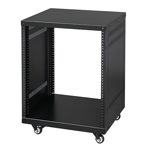 Ktaxon 12U Rack, 4/12/16/22U AV Rack Recording Studio Racks with ...