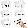 Amazon.com : Yamsop Dry Erase Magnetic Labels 4x2 Inch 40 Pieces ...