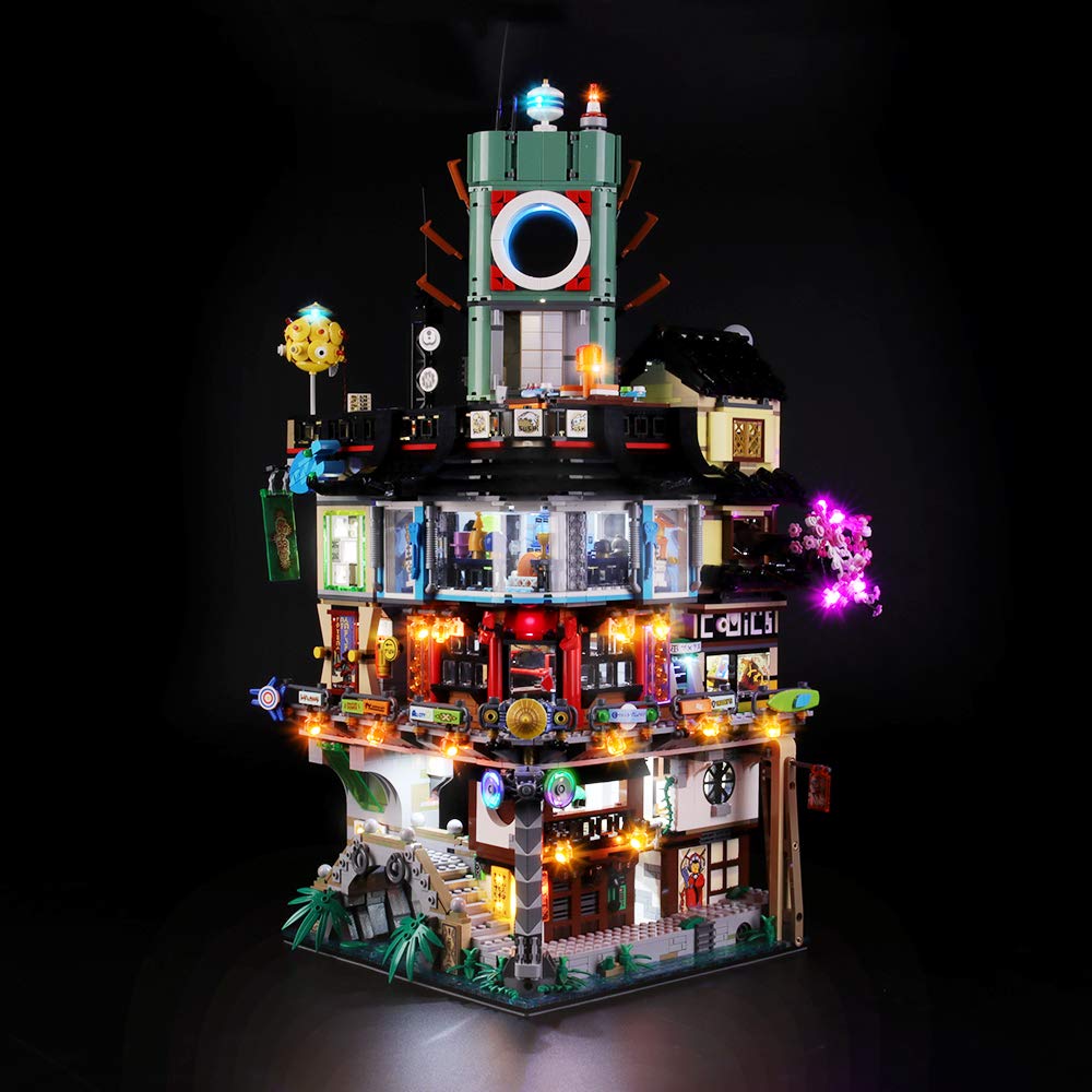 Mua Briksmax Led Lighting Kit for 70620 City Building Blocks Model- Not ...
