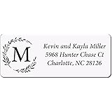 Amazon.com : Personalized Return Address Labels Simple - Set of 240 Elegant Custom Mailing ...