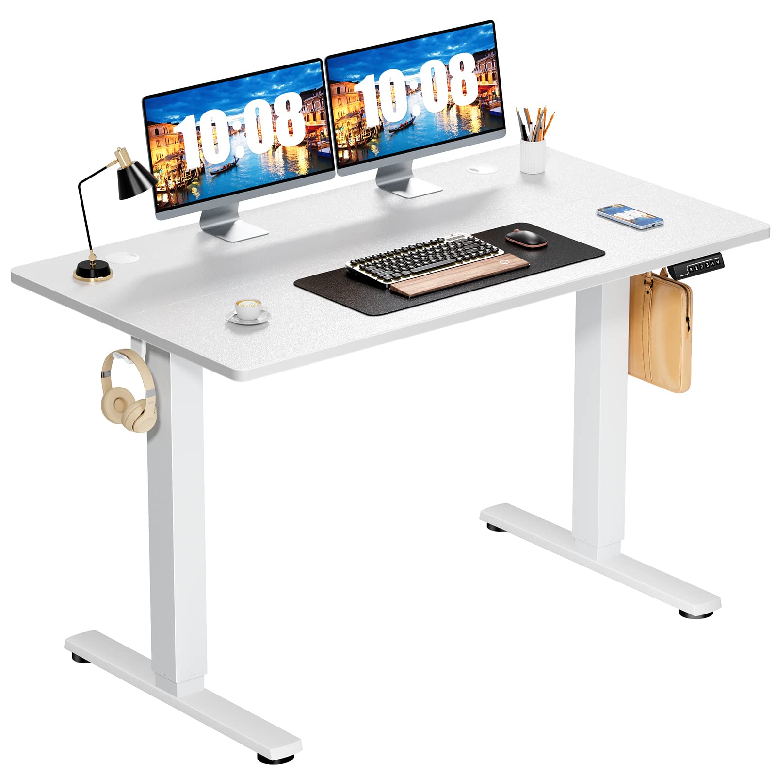 Mua Sweetcrispy Electric Standing Desk Adjustable Height, 55 x 24 inch ...