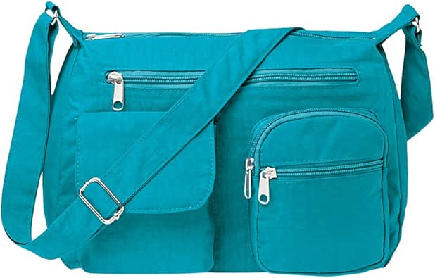 Washable Nylon Bag, Size 12"W x 9.5"H x 4.25"D: Handbags: Amazon.com