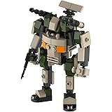 Amazon.com: MyBuild Mecha Frame Mech Suit Model Kit Building Blocks Toy ...