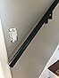 6 ft. Handrail - Complete Kit. Satin Black Anodized Aluminum with 4 ...