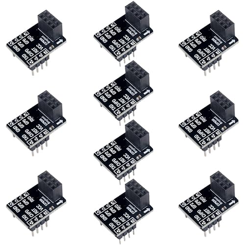 ESP8266 ESP-01 Adapter ESP01 Breakout Board for ESP01S Wireless Serial ...