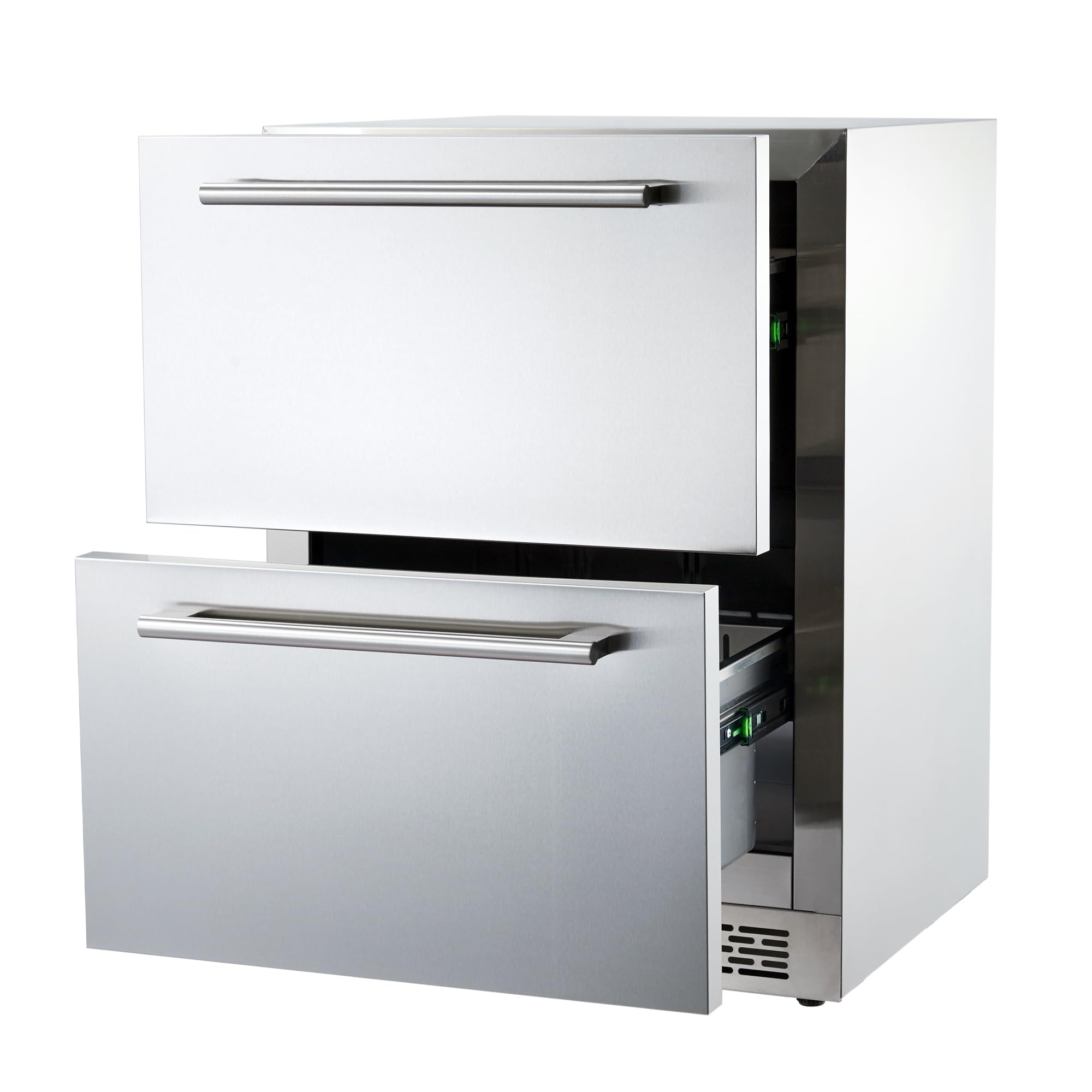 24 inch Undercounter Refrigerators with Weatherproof Full Stainless ...
