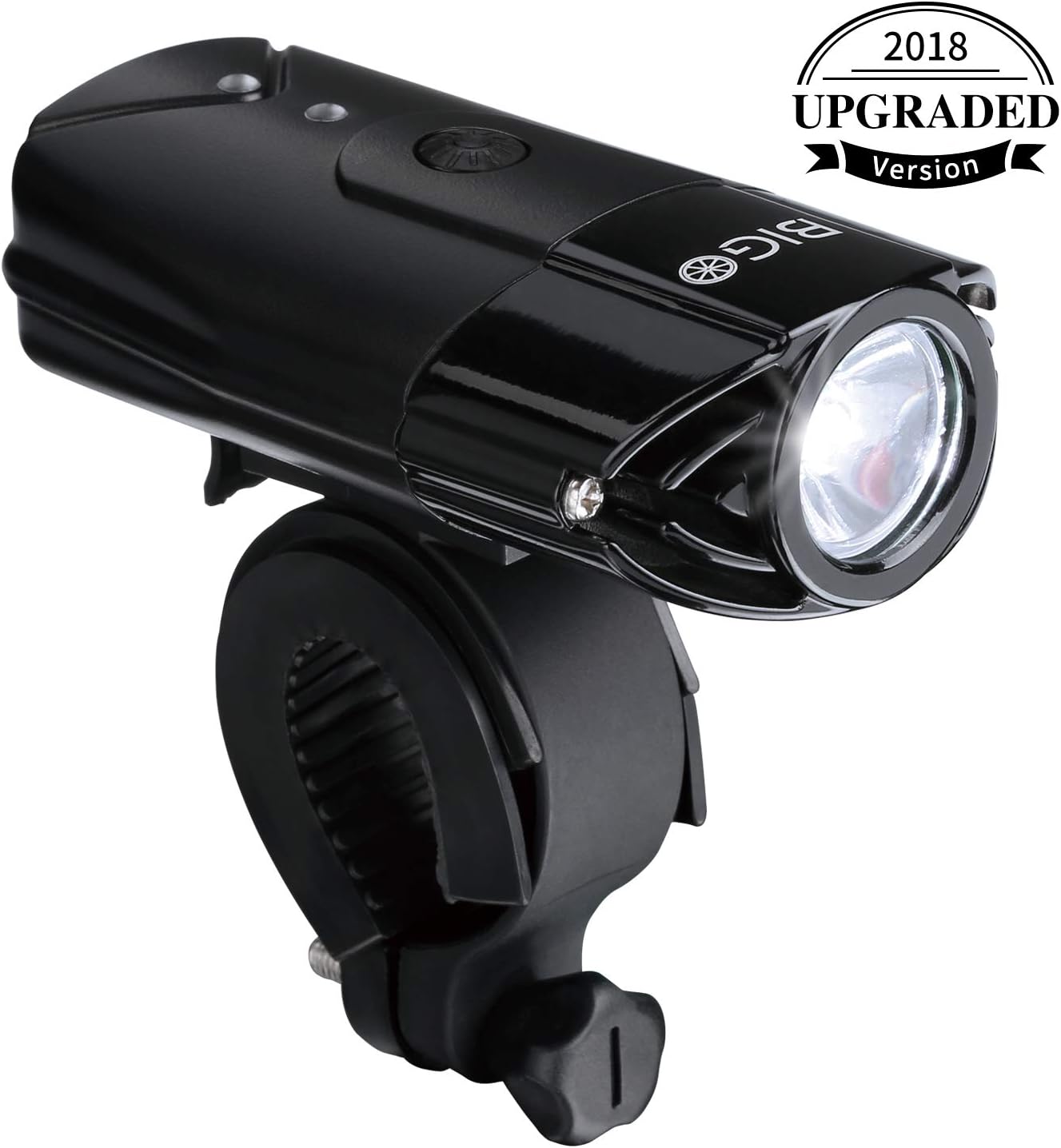 BIGO Luce Anteriore Bici USB Ricaricabile 2000 mAh/900LM Fanale per ...