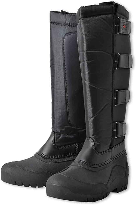 Covalliero Classic Black Thermal Riding Boots: Amazon.co.uk: Sports ...