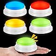 Amazon.com: Honoson 4 Pcs Recordable Buzzers for Trivia Games Answer ...