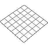 Amazon.com: PATIKIL 12"x12" Wire Grid Panel, 2 Pack Wall Grid ...