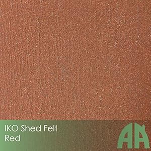 IKO Shed Felt | Shed Roofing Felt | 3 Colours | 8m & 10m Lengths | 8m ...