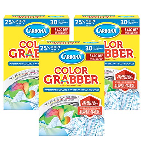 Carbona Color Grabber | Protects Laundry From Color Runs or Bleeds ...