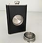 Amazon.com | Shot Flask - Stainless Steel 8 oz Hip Flask, Built-in ...