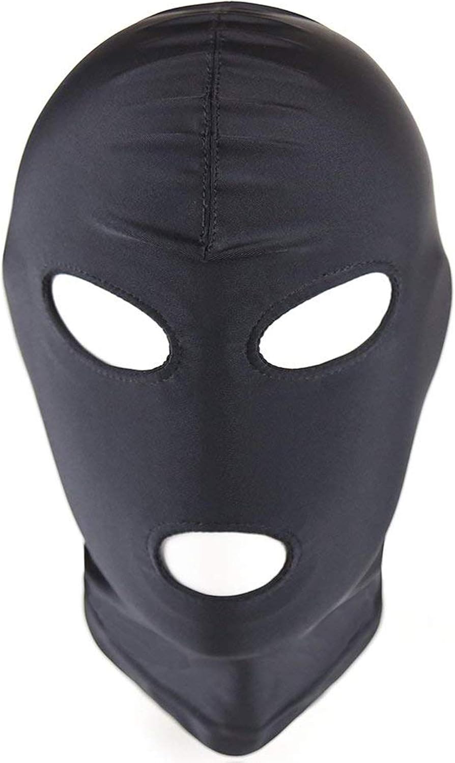 Hxiu Unisex Mask Full Face Mask CS Halloween Mask Hood Party Mask (Open ...
