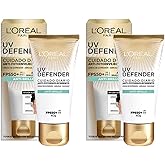 L'Oréal Paris Protector Solar Diario FPS50+ UV Defender Hidratación Intensa, 40ml : Amazon.com ...