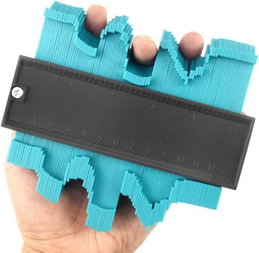 Ansblue Plastic Contour Copy Duplicator,Ruled Contour Duplication Gauge ...