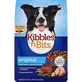 Amazon.com: Kibbles 'n Bits Small Breed Mini Bits Savory Beef & Chicken Flavor Dog Food, 3.5 ...