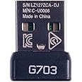 Amazon.com : G703 USB Dongle Mouse Receiver Adapter Replacement for ...