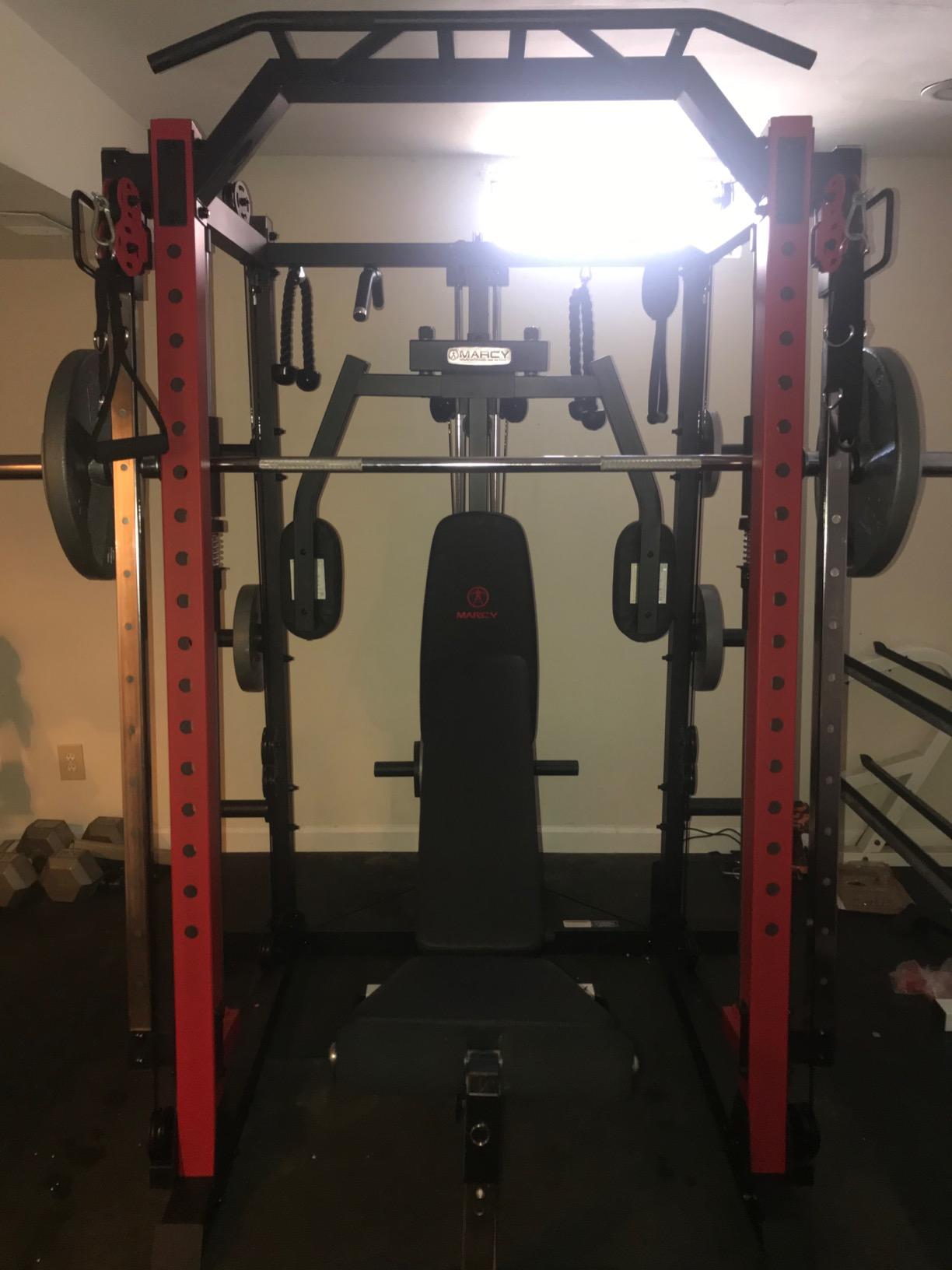 $68/mo - Finance Marcy Smith Machine Cage System Home Gym Multifunction ...