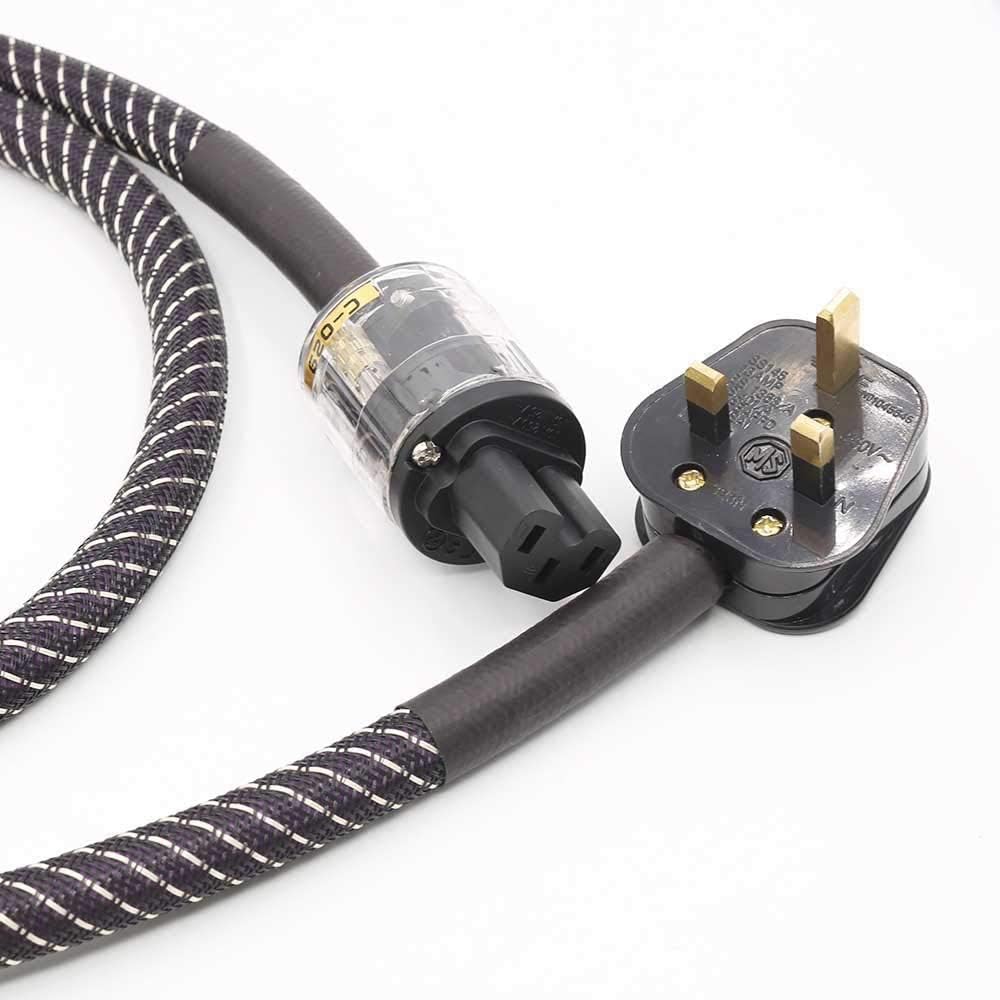 Audiocrast HiFi Power Cord P122 OFC AC Power Cable 2m/6.56ft Audiophile ...