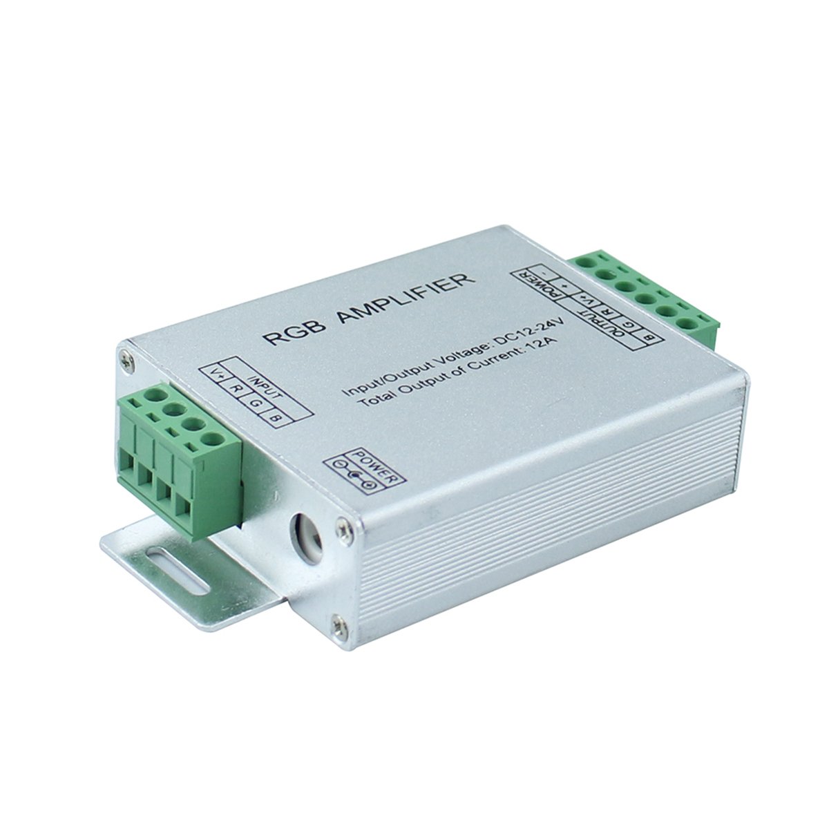 Data Repeater RGB Amplifier For RGB LED Strips, 12 Volt, 3304: Amazon ...