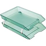 Amazon.com: Acrimet Facility 2 Tier Letter Tray Side Load, Desktop File ...