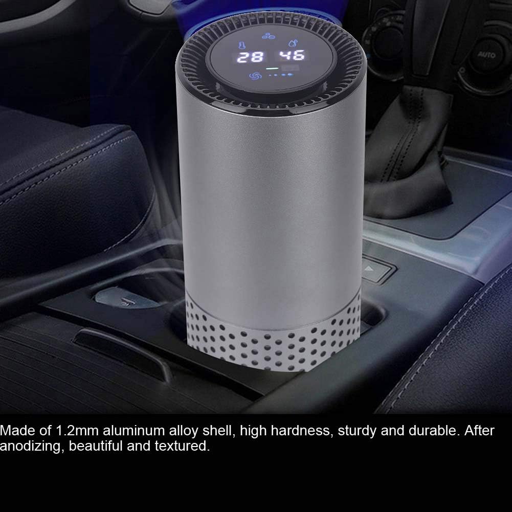 Air Purifier, USB Air Cleaner Car Air filter Purifier Negative Ion Air ...