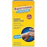 Amazon.com: Aspercreme with Lidocaine Maximum Strength Pain Relief Cream, 4.7 oz. : Health ...