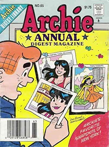 Amazon.com: Archie Annual Digest Magazine #65 VF/NM ; Archie comic book ...