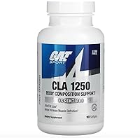 CLA 1250 GAT Sport - 90 softgel/ácido linoleico conjugado/Vitaminas y ...