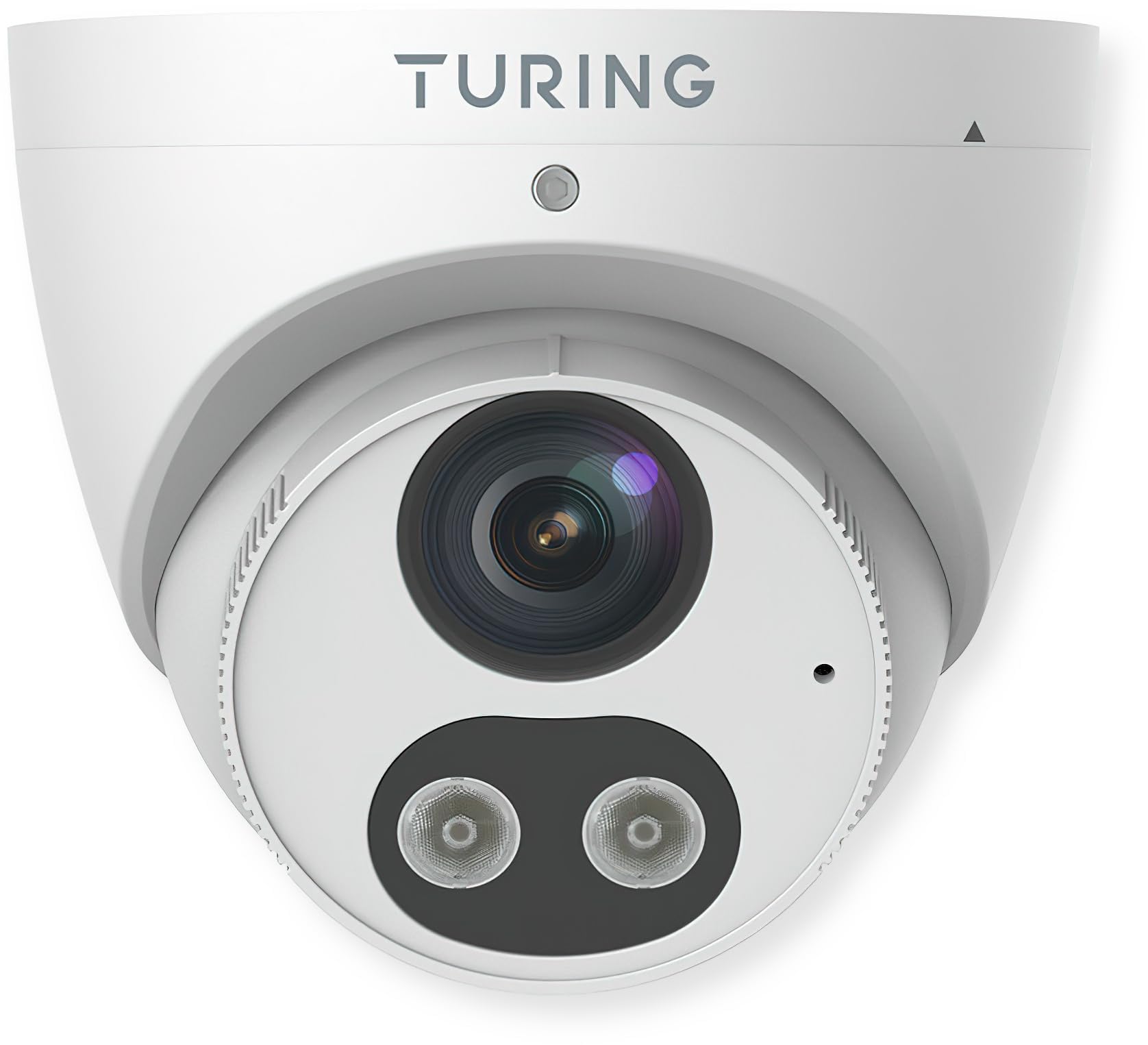 Turing TP-MEAD4M28 Smart Series Turret Network Camera; Fixed Lens; Dual ...