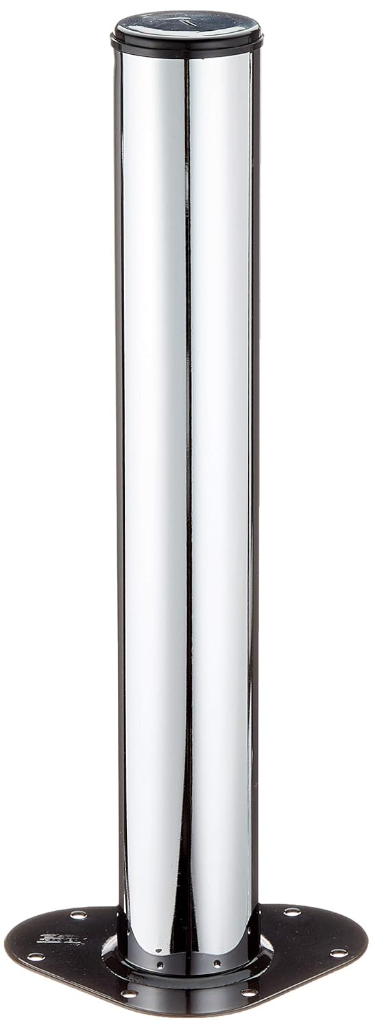 Element System 4 Stück Stahlrohrfüße rund, Tischbeine, Möbelfüße ...