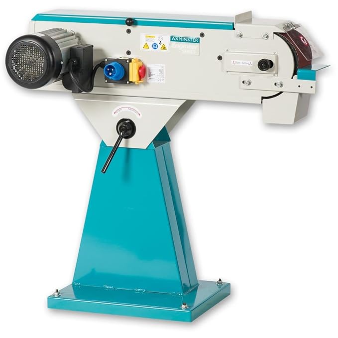 Axminster Engineer Series BS150 x 2000 Belt Linisher 230V: Amazon.co.uk ...