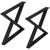 Amazon.com: Weven Table Legs 28"x 35" Heavy Duty Z-Shape Desk Legs ...