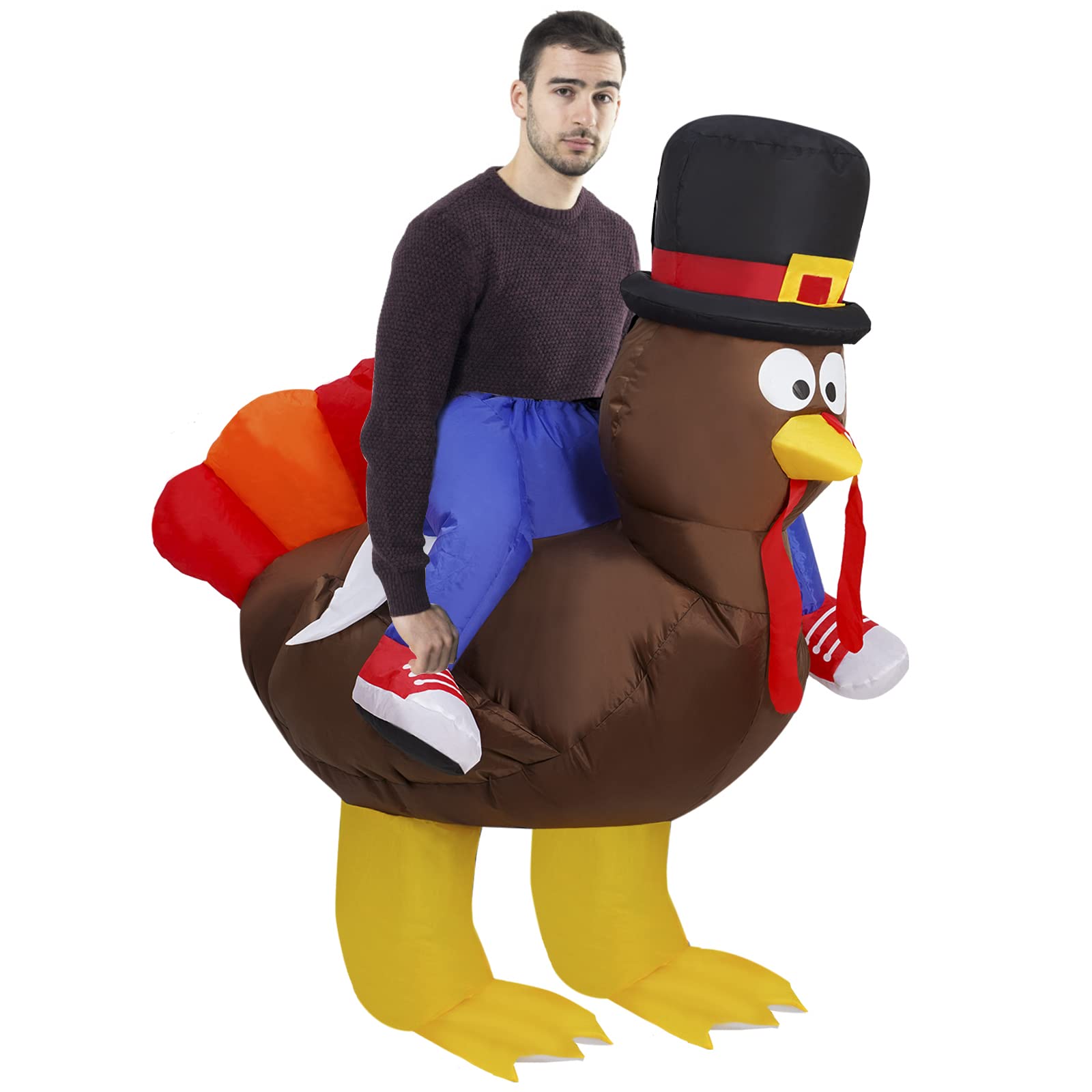 Abakuku Thanksgiving Inflatable Costumes,Inflatable Turkey Costume ...