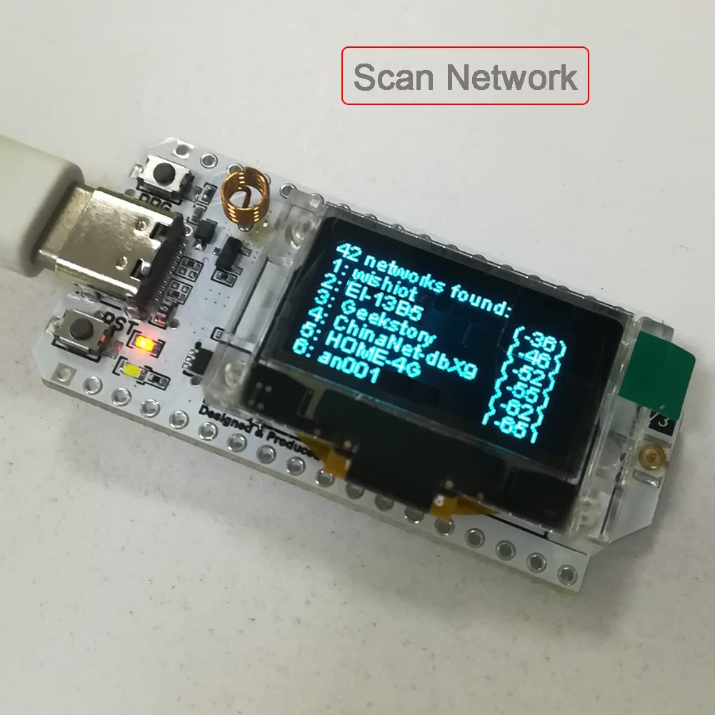 Mua 915MHz ESP32 LoRa OLED Development Board V3 SX1262 Type-C + LoRa Antenna for Arduino LoraWan ...